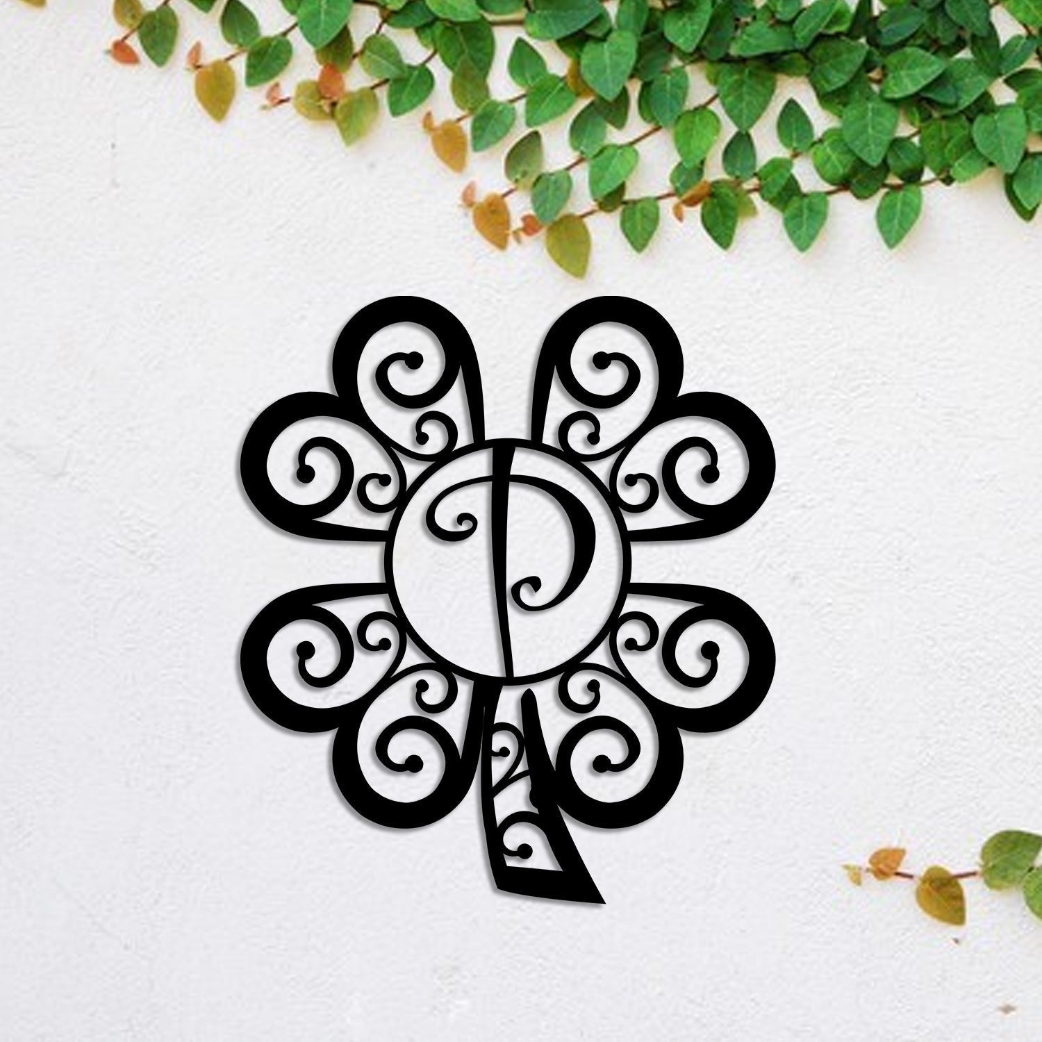 Four Leaf Clover Shamrock Irish Celtic Metal Sign, Custom St. Patrick ...